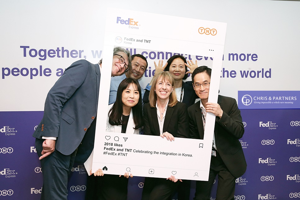 FedEx KOREA EMPLOYEEWELCOME EVENT(FedEx와 TNT 결합 기념행사) - 크리스앤파트너스