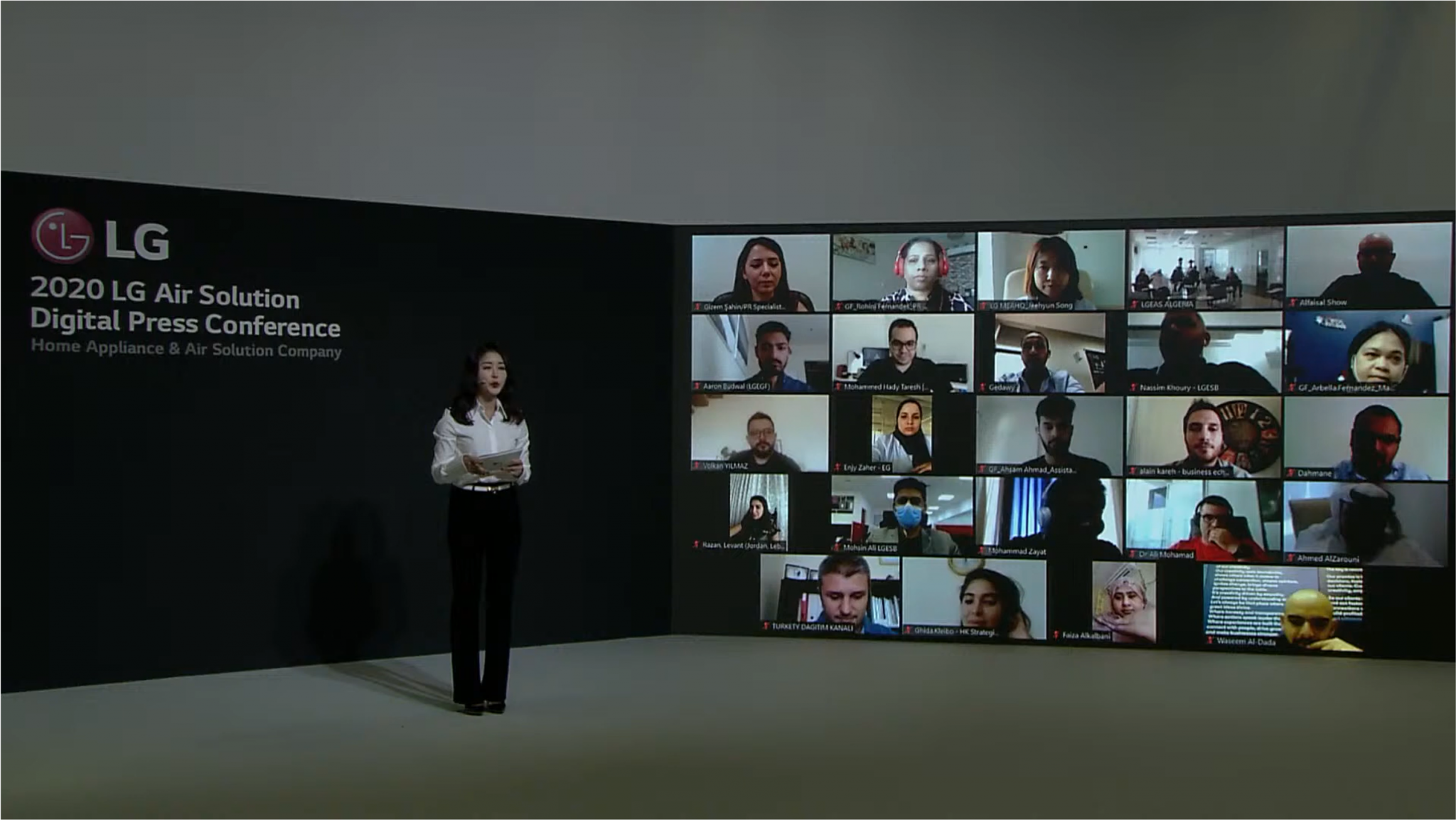 2020 LG Air SolutionDigital Press Conference - 크리스앤파트너스